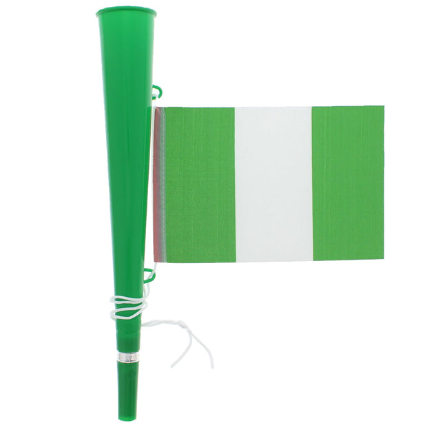 Green Woofer Horn with Nigeria Flag – Zacharia Accessories