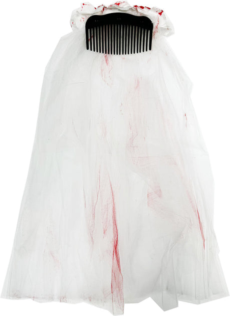 Halloween Bloody Rose Bride Veil – Zacharia Accessories