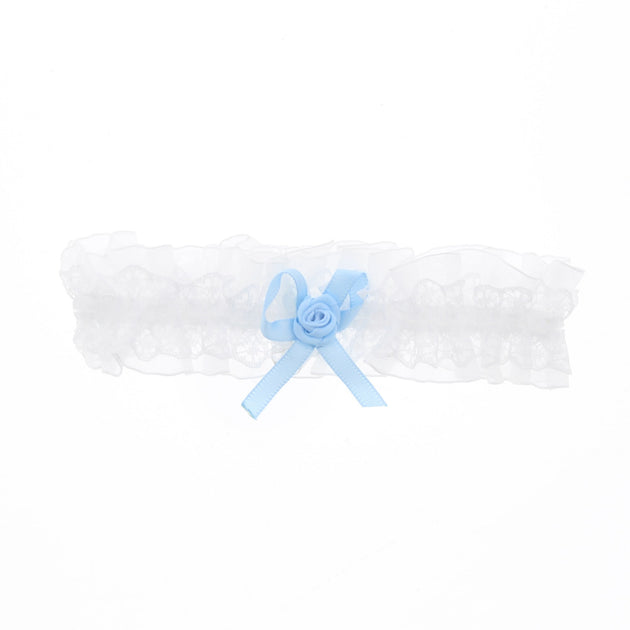 Frilly Garter with Bow – Zacharia Accessories