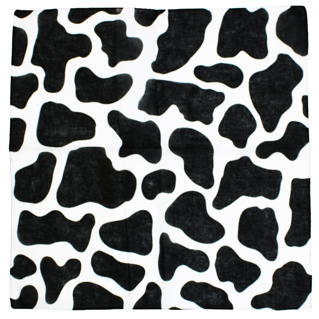Cow Print Bandana – Zacharia Accessories
