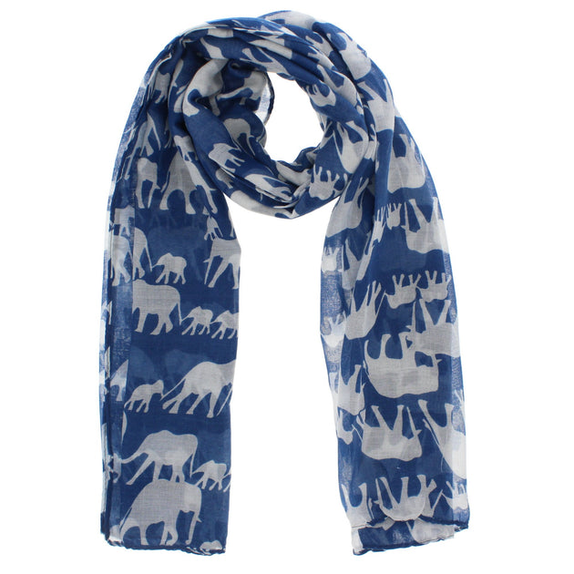 Elephant Print Scarf – Zacharia Accessories